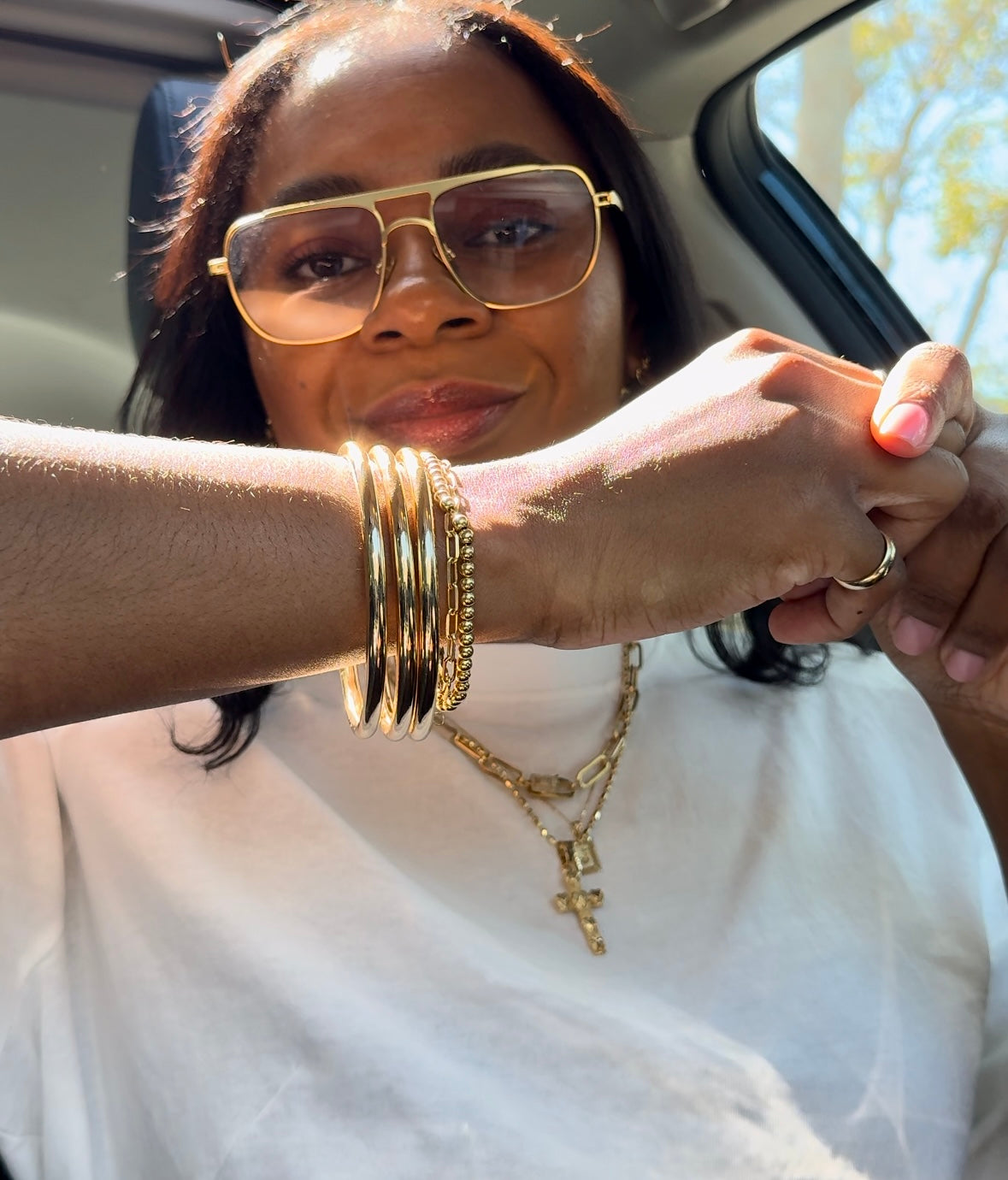 Enhance Your Wrist Stack: The Timeless Appeal of Gold Bangle Bracelets ...